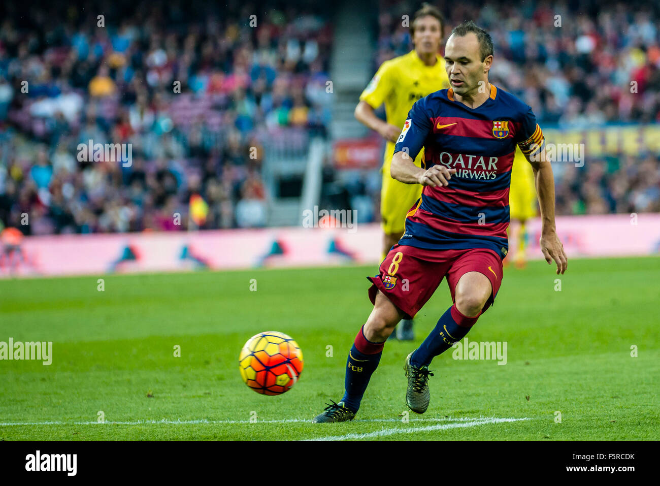 November 08th, 2015. Barcelona, Spain: FC Barcelona's midfielder A ...