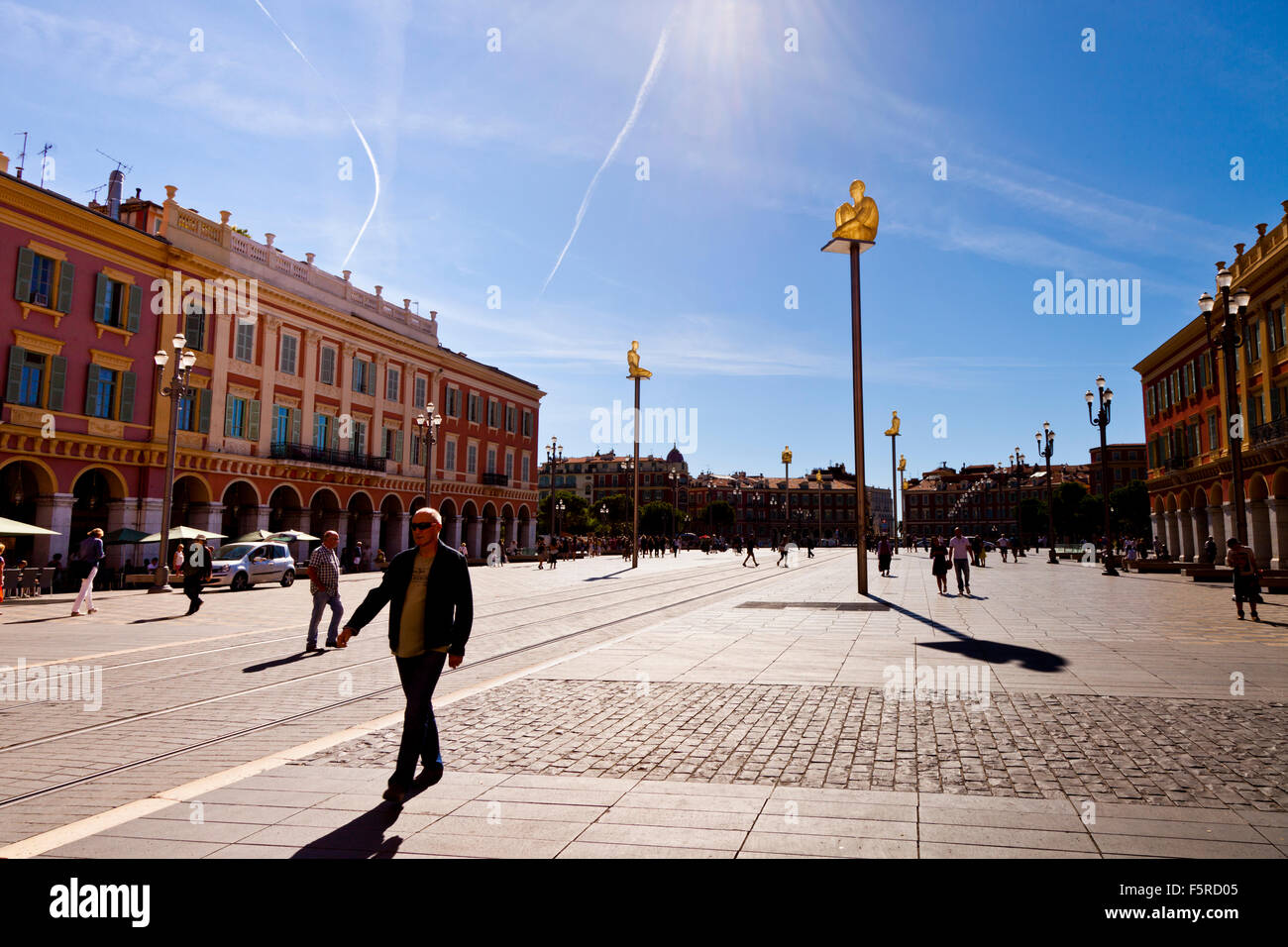 Place Masséna, Nice France Stock Photo - Alamy