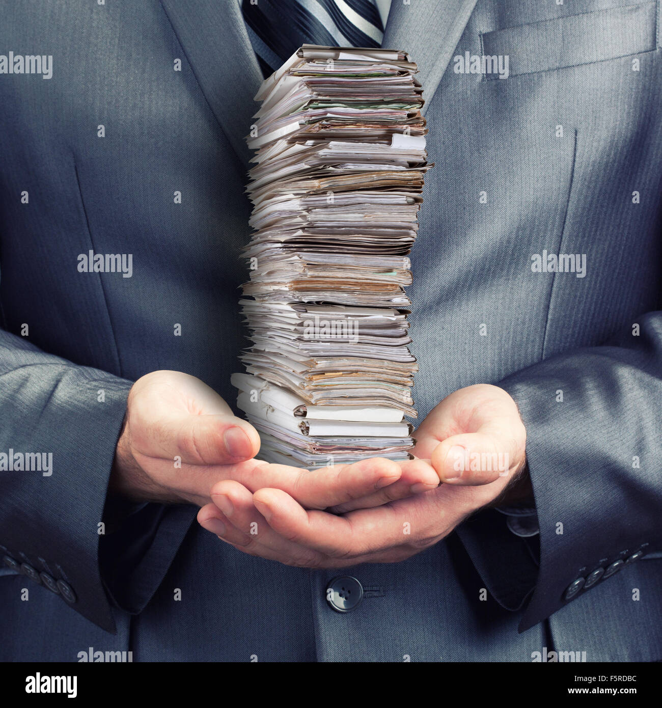 Tall stack of papers hi-res stock photography and images - Alamy