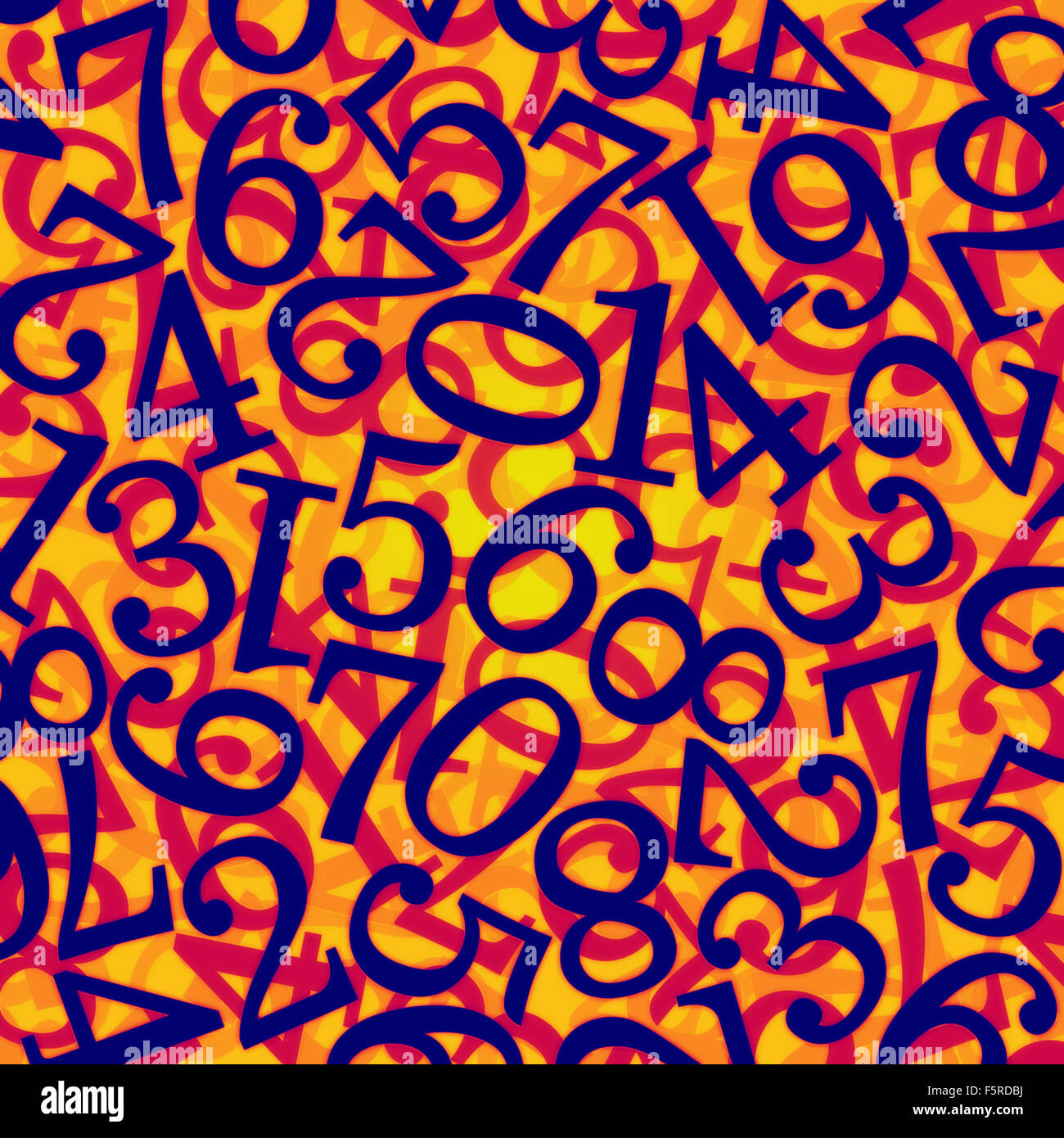 Abstract numbers symbols hi-res stock photography and images - Alamy