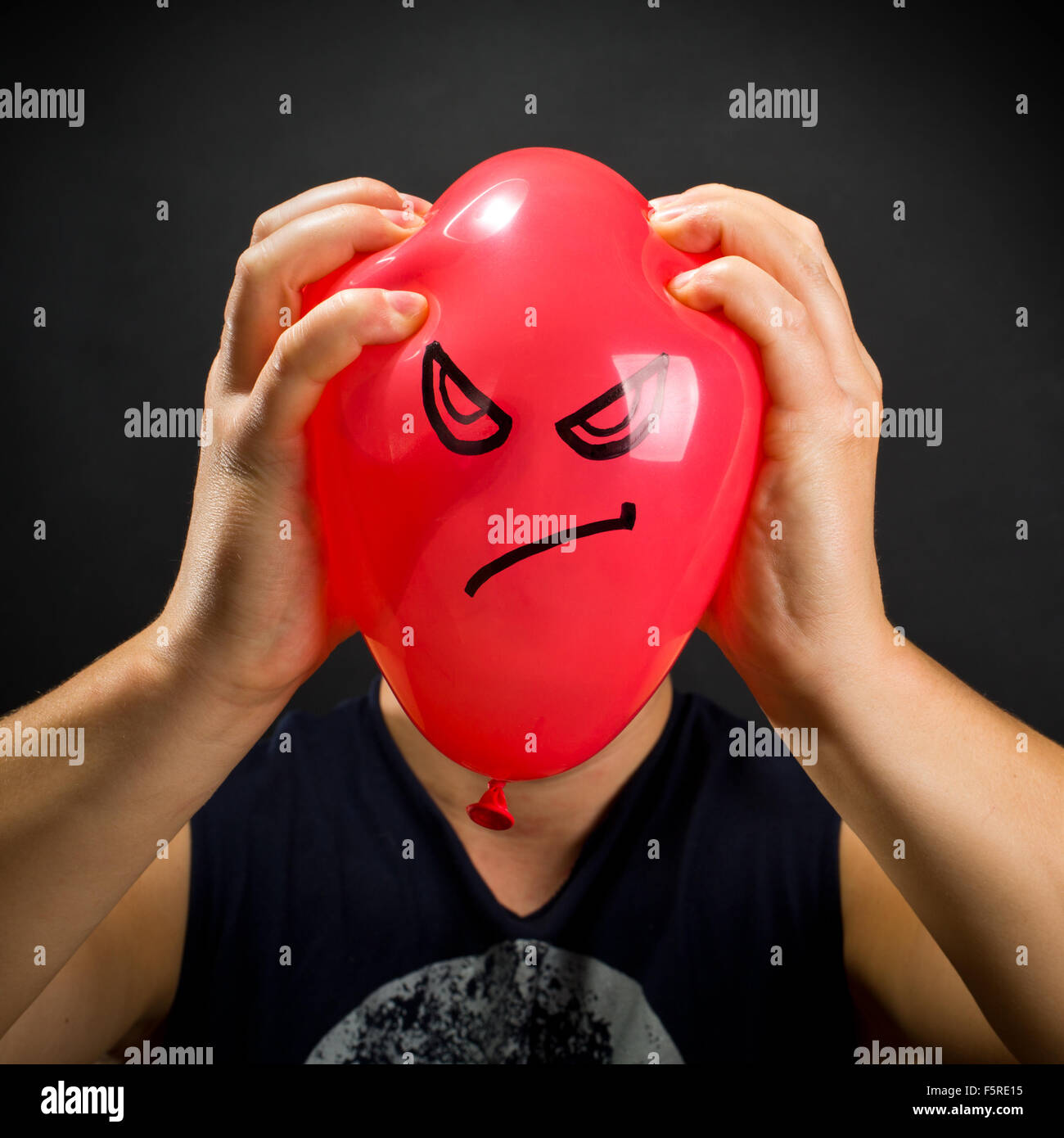 Angry smiley hi-res stock photography and images - Alamy