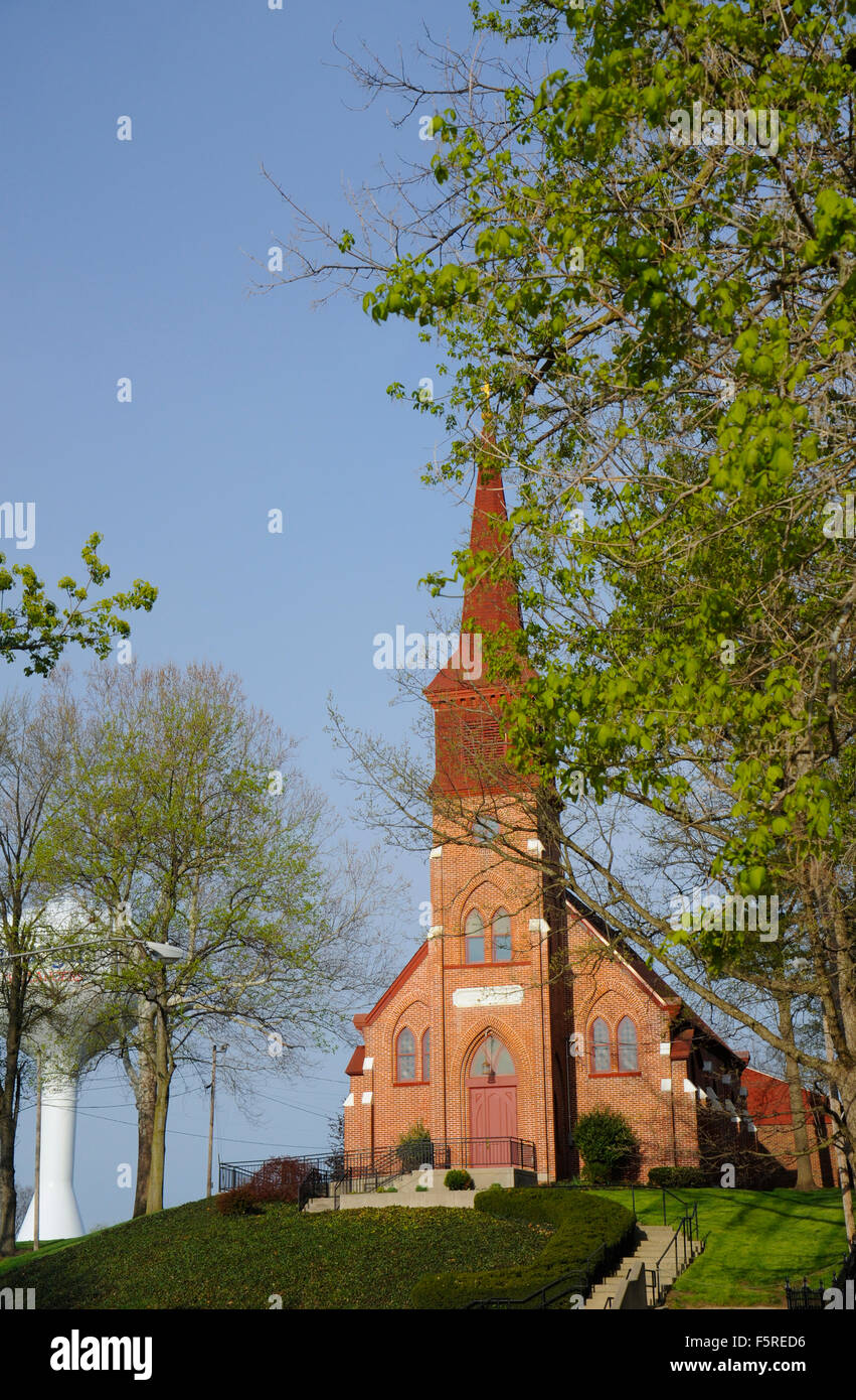 Holy Trinity Catholic Church, Edinburgh, Indiana Stock Photo - Alamy