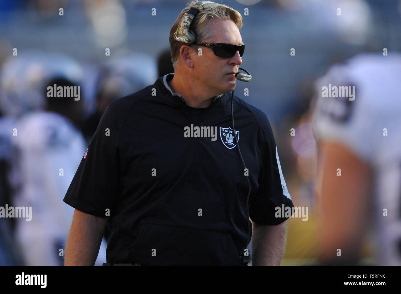 Pittsburgh, PA, USA. 8th Nov, 2015. Head Coach Jack Del Rio during the ...