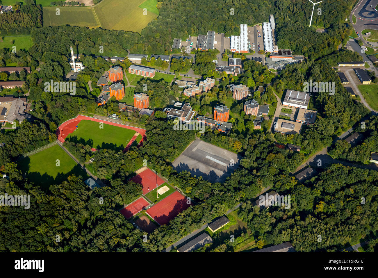 Police Academy Bork, police training, Selm-Bork, Münsterland, North ...