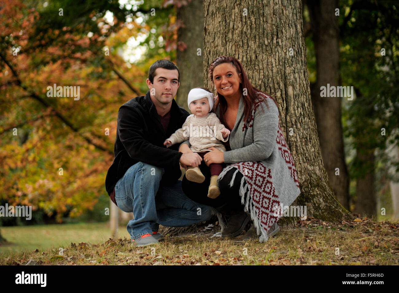 Family portrait of 18 year old teenagers with new baby girl Stock Photo ...