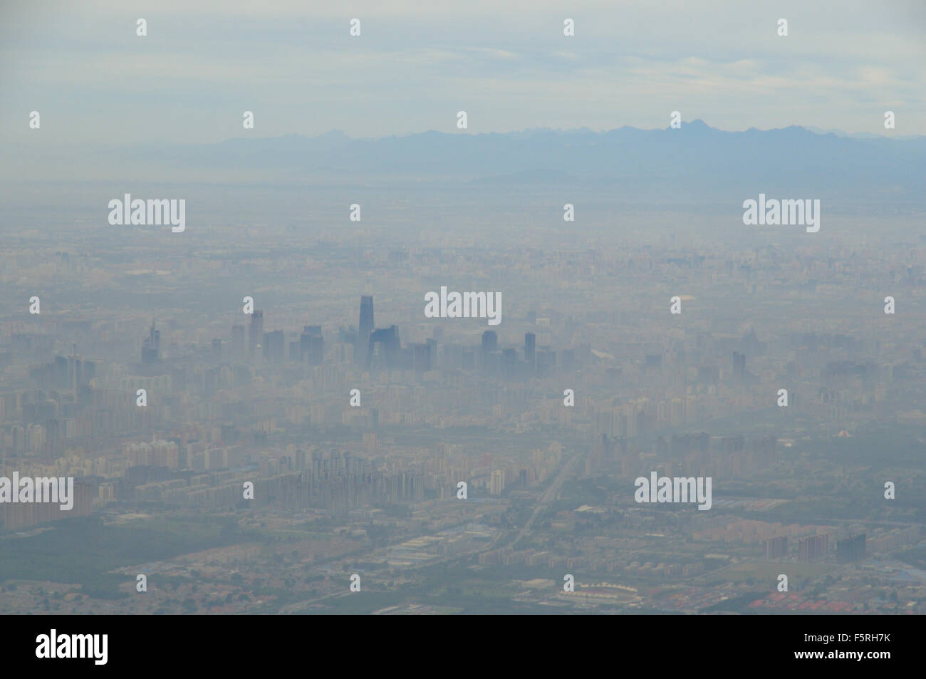 Beijing Skyline Smog