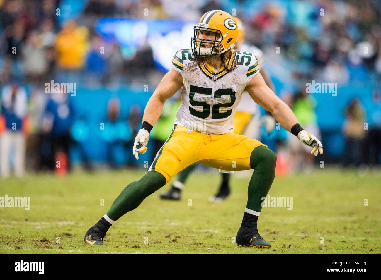 Green Bay Packers linebacker Clay Matthews (52) during the NFL football ...