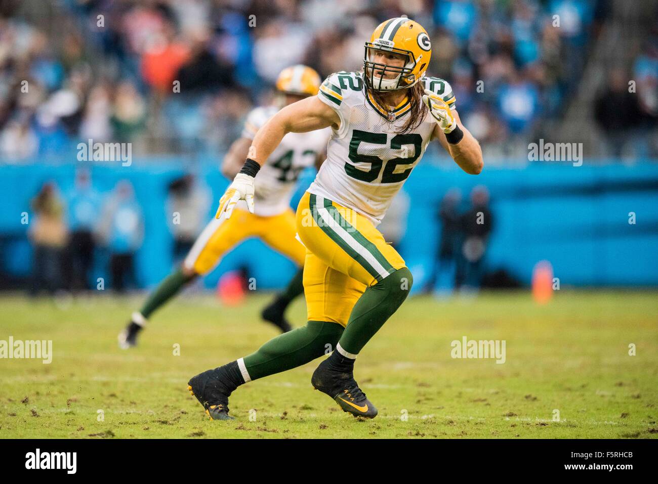 Green Bay Packers linebacker Clay Matthews (52) during the NFL football ...