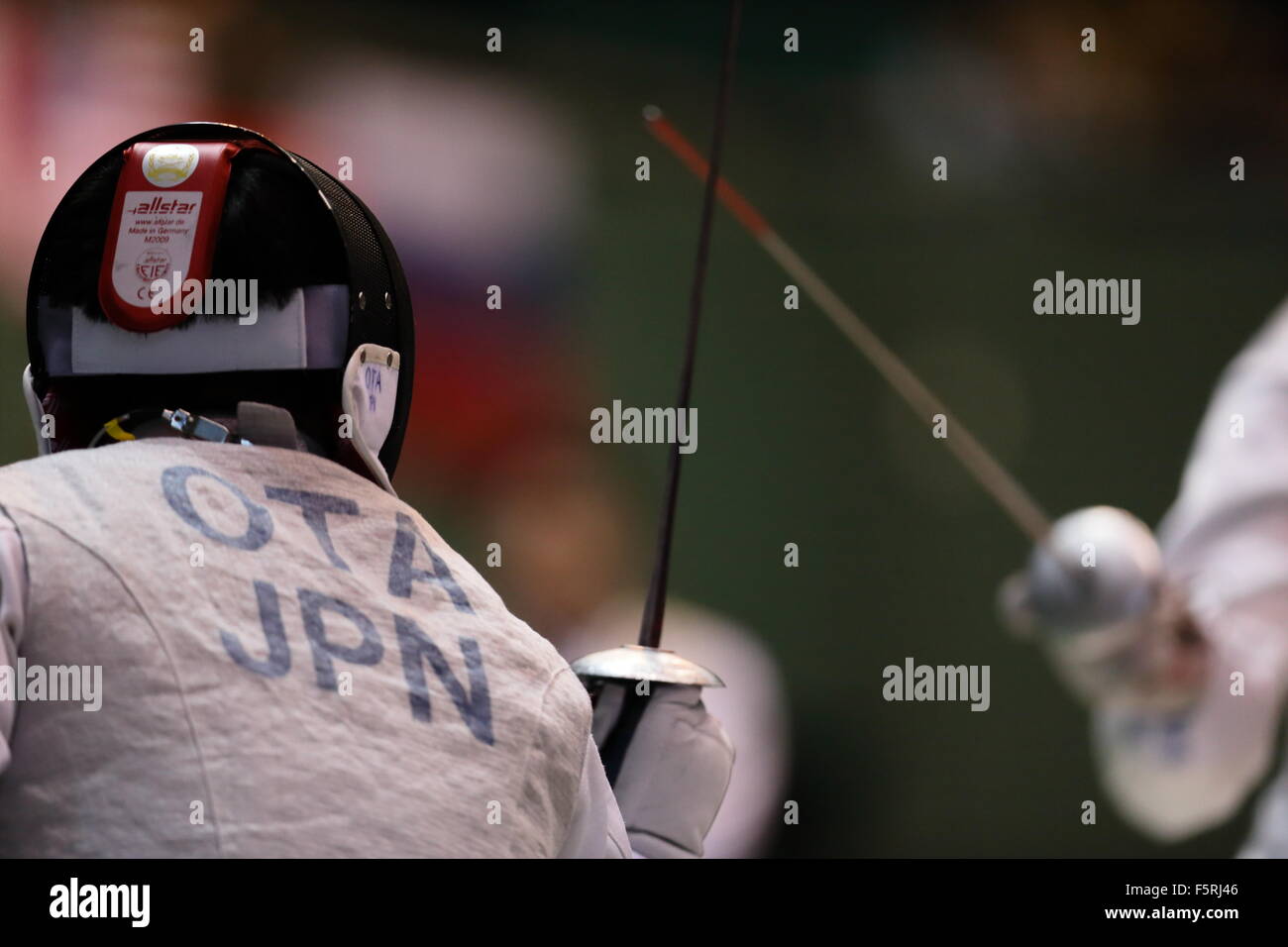 Komazawa Olympic Park Gymnasium, Tokyo, Japan. 8th Nov, 2015. Yuki Ota ...