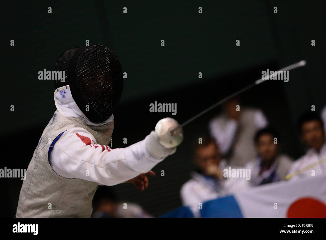 Komazawa Olympic Park Gymnasium, Tokyo, Japan. 8th Nov, 2015. Yuki Ota ...
