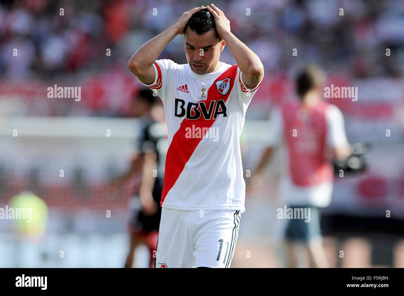 Buenos Aires, Argentina. 8th Nov, 2015. River Plate's Javier Saviola ...