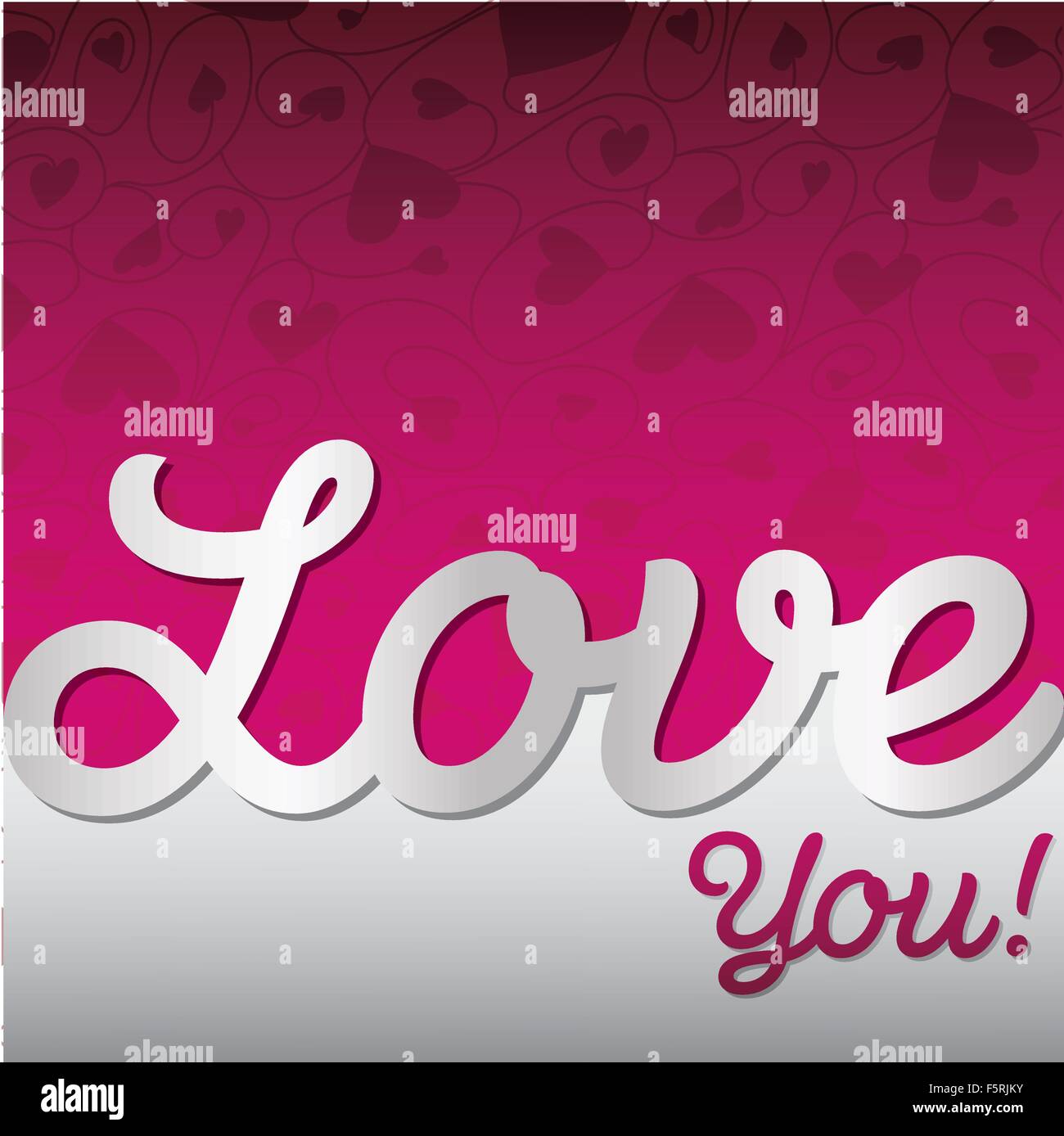 Love card in vector format Stock Vector Image & Art - Alamy