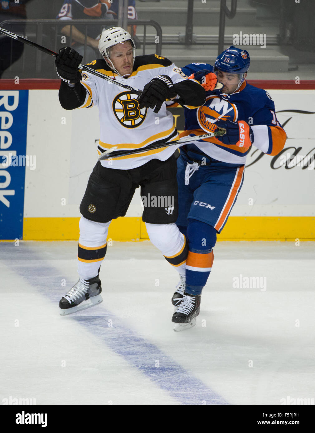 New York, NY, USA. 8th Nov, 2015. Boston Bruins defenseman KEVAN MILLER ...