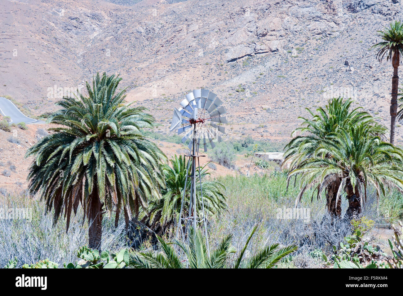 Classic Vintage Windmill Stock Photo - Alamy