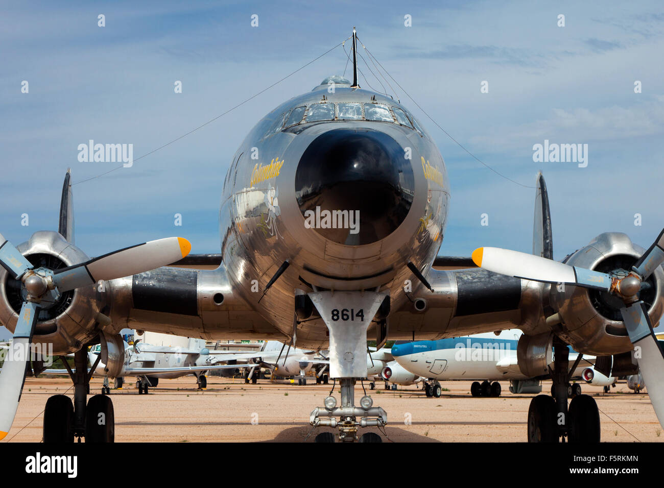 Columbine, the Lockheed VC-121 Constellation (48-614) used by General ...