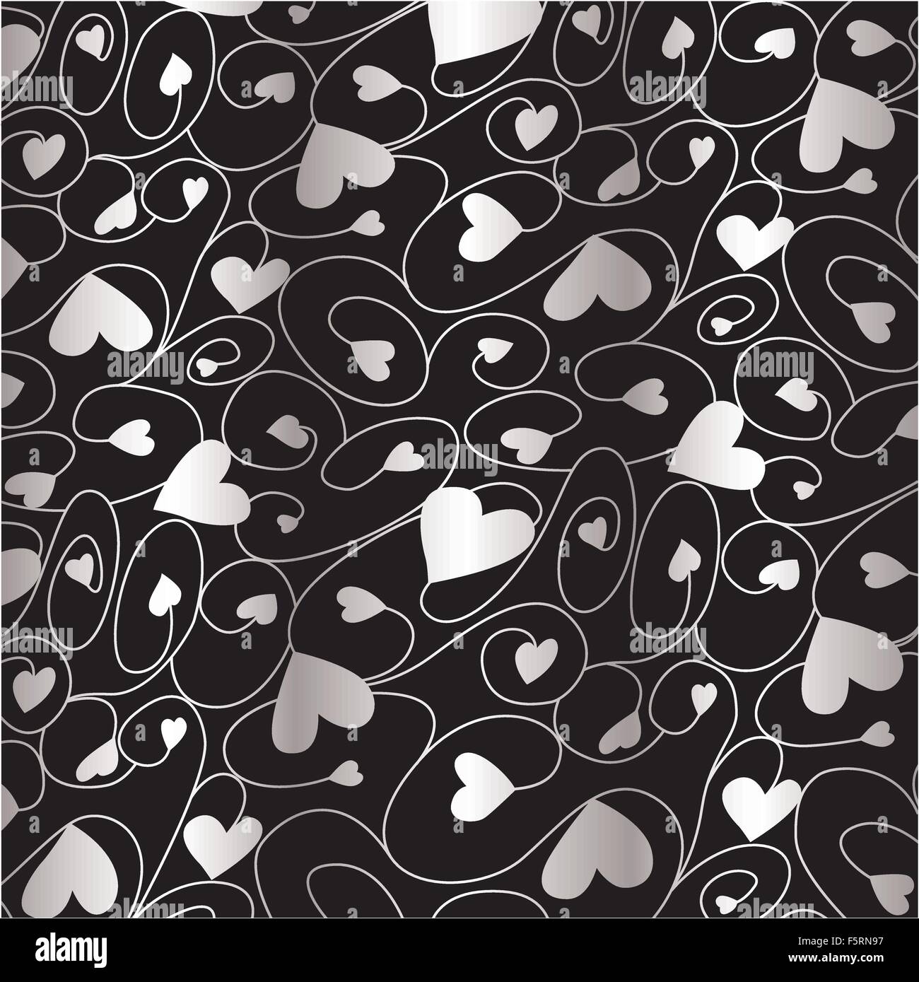 Love heart pattern in vector format Stock Vector Image & Art - Alamy