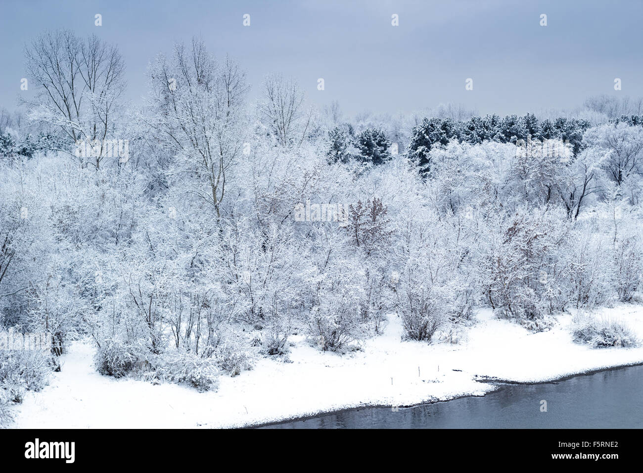 Beautiful winter landscape Stock Photo - Alamy