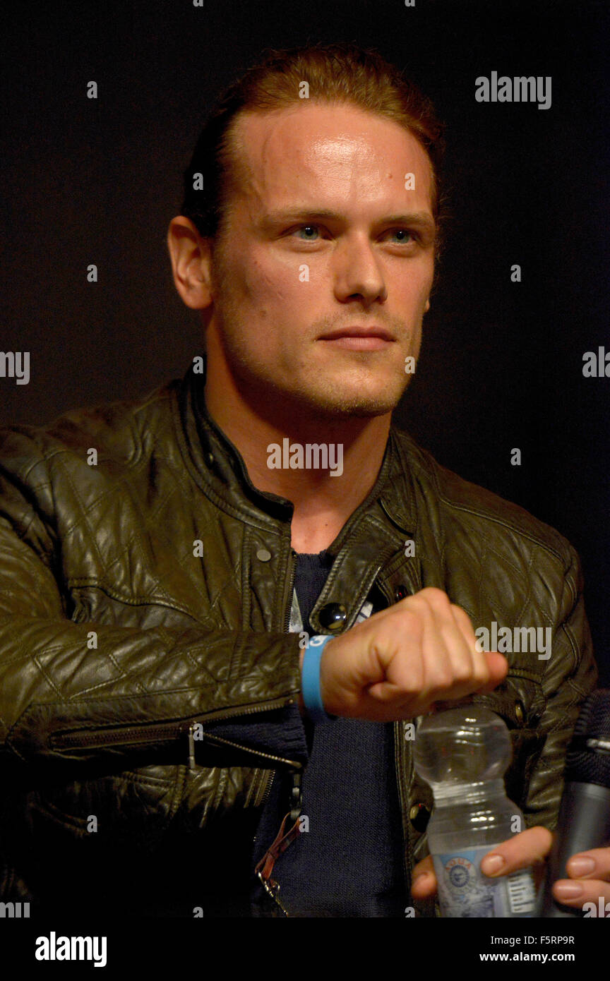 Sam Heughan at the RingCon 2015 at Maritat Hotel. Bonn, 07.11.2015 ...