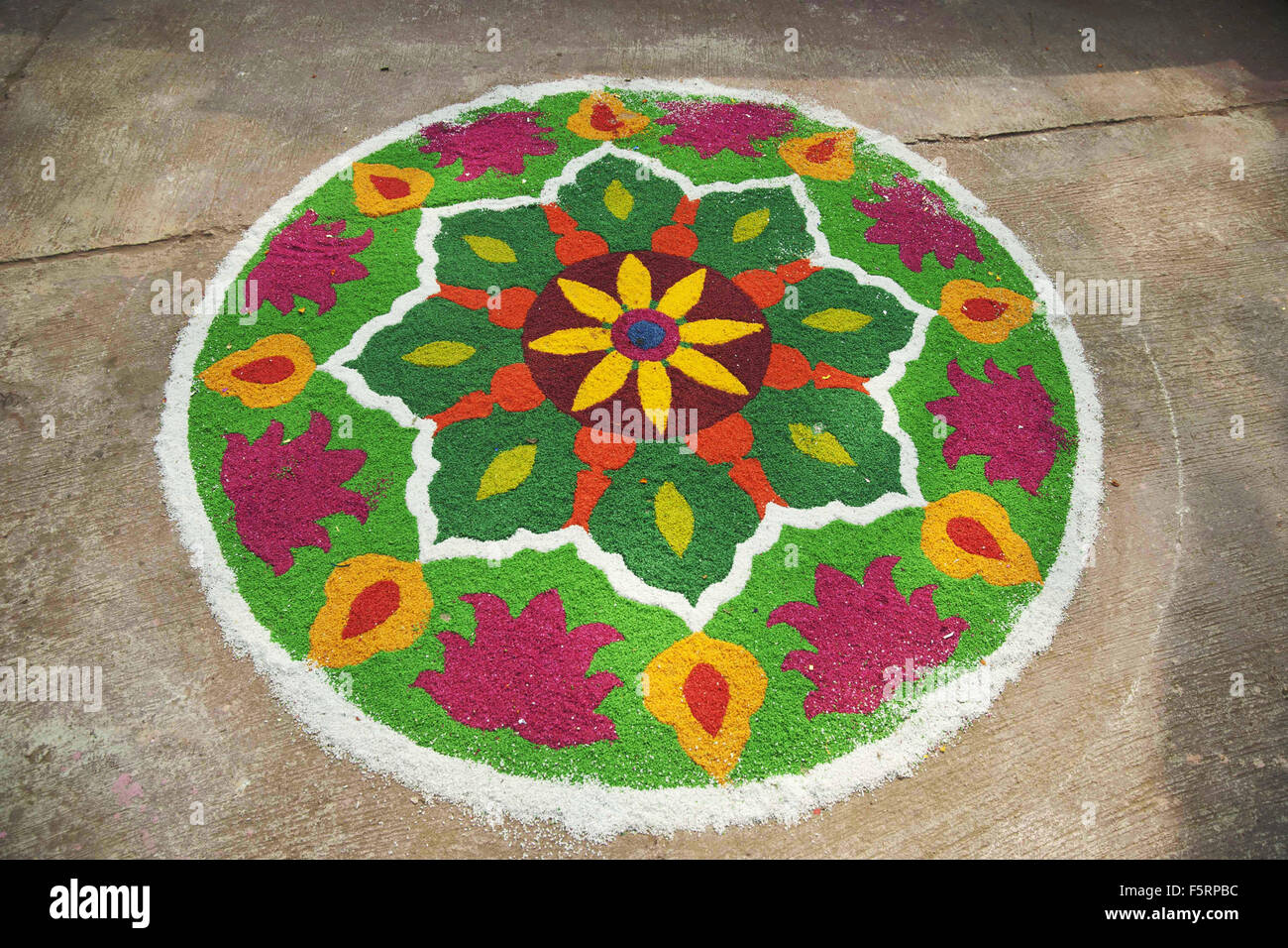 Colourful rangoli, surajkund mela, haryana, india, asia Stock Photo - Alamy