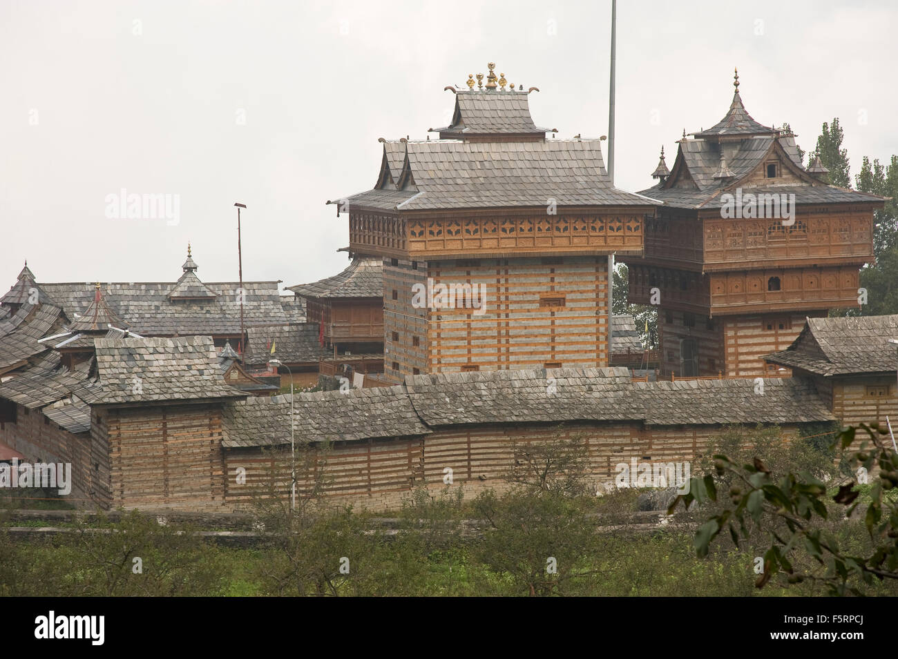 Bhimakali temple, sarahan, himachal pradesh, india, asia Stock Photo ...