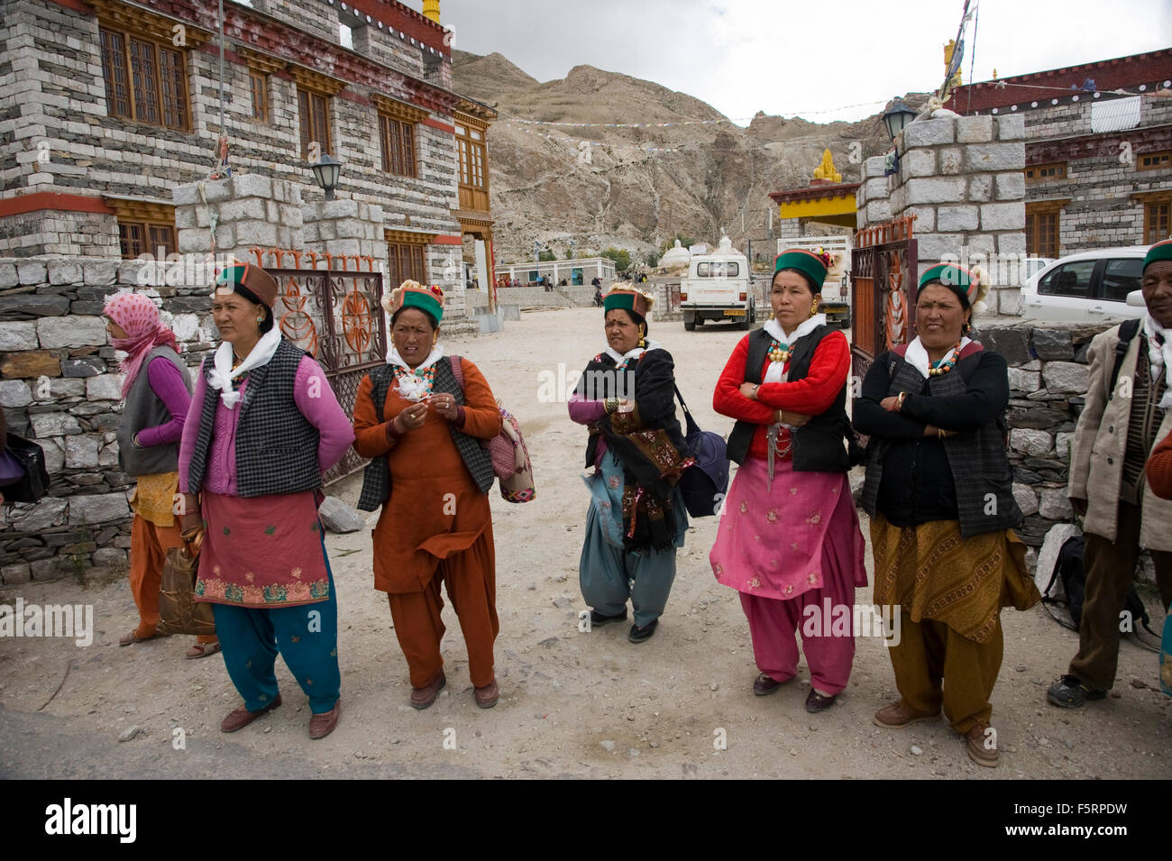 Local marriage party nako, himachal pradesh, india, asia Stock Photo ...