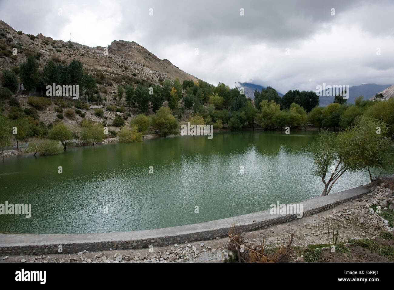 Nako lake, spiti valley, himachal pradesh, india, asia Stock Photo - Alamy