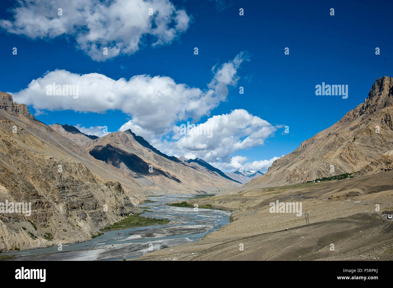 Spiti river, himachal pradesh, india, asia Stock Photo - Alamy