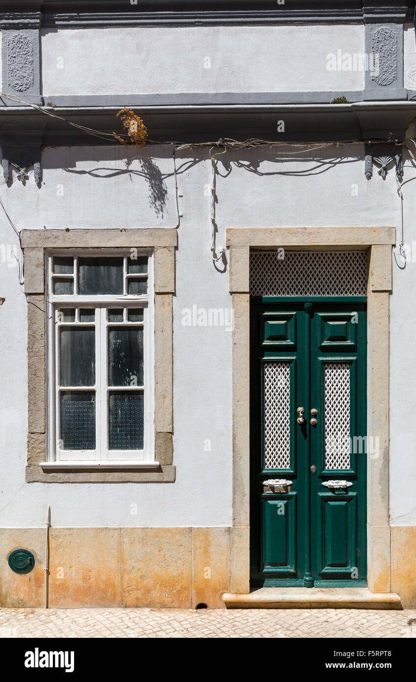 Close up of ragged building with faded paint Stock Photo - Alamy