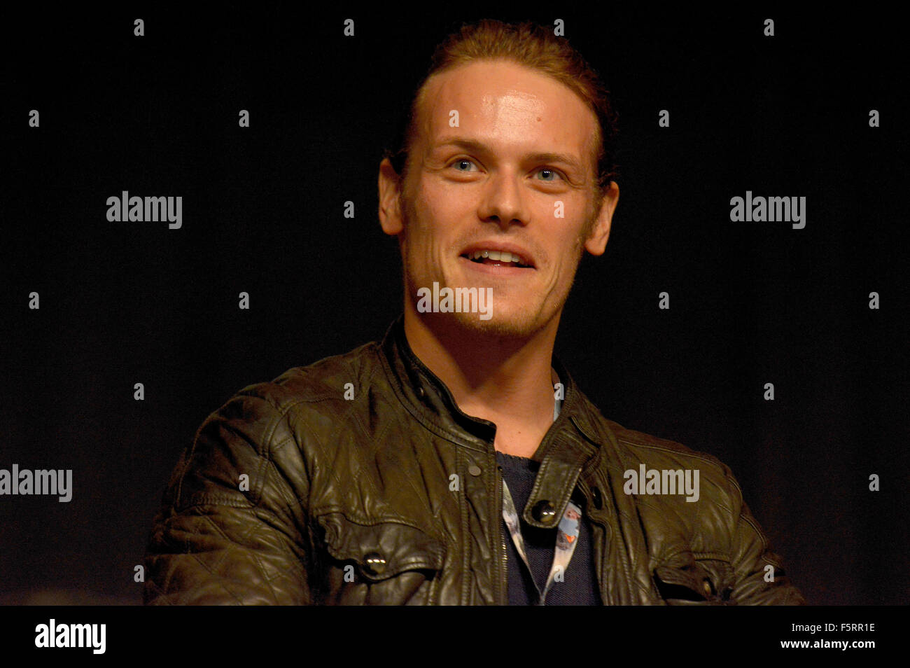 Sam Heughan at the RingCon 2015 at Maritat Hotel. Bonn, 07.11.2015 ...