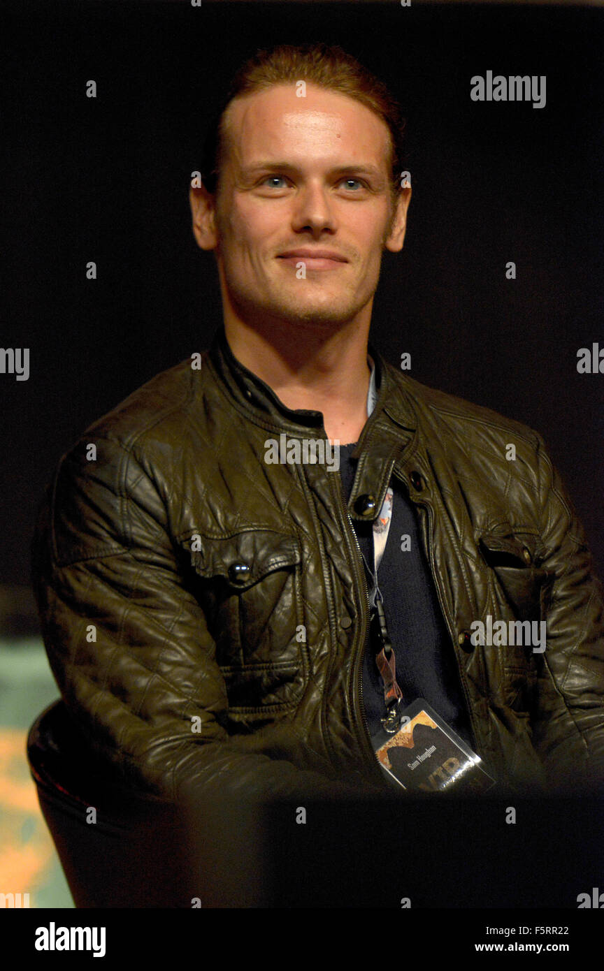 Sam Heughan at the RingCon 2015 at Maritat Hotel. Bonn, 07.11.2015 ...