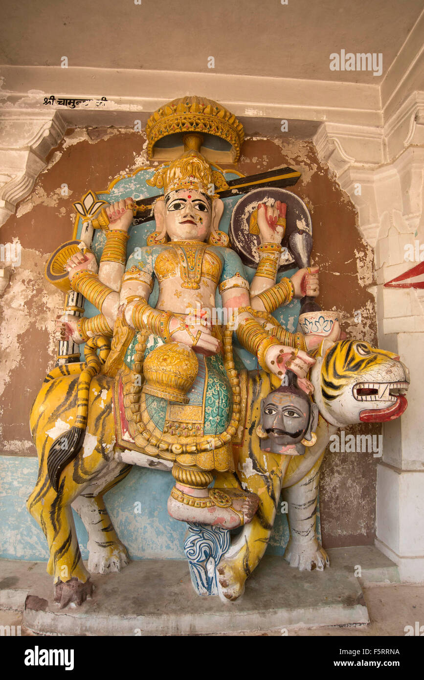 Hindu goddess tiger hi-res stock photography and images - Alamy