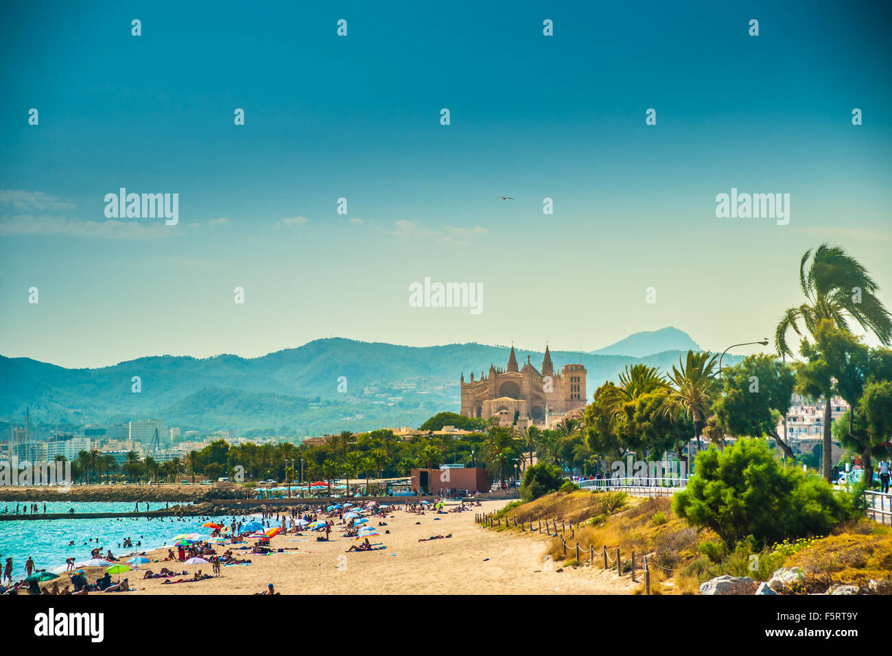 Palma de mallorca beach hi-res stock photography and images - Alamy