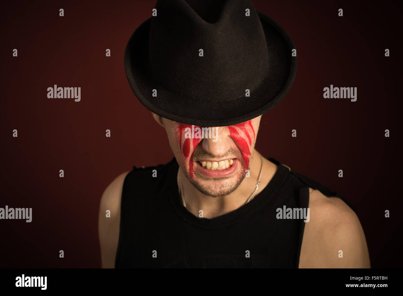 Angry red blood drop hi-res stock photography and images - Alamy