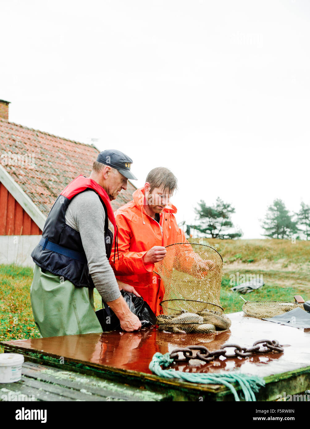 Swedish baltic fisherman hi-res stock photography and images - Alamy