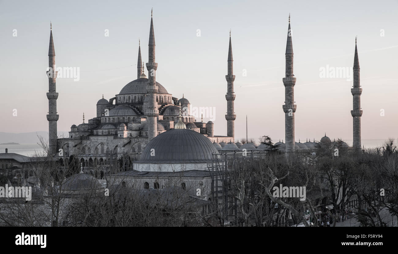 Profile of the istanbul skyline hi-res stock photography and images - Alamy