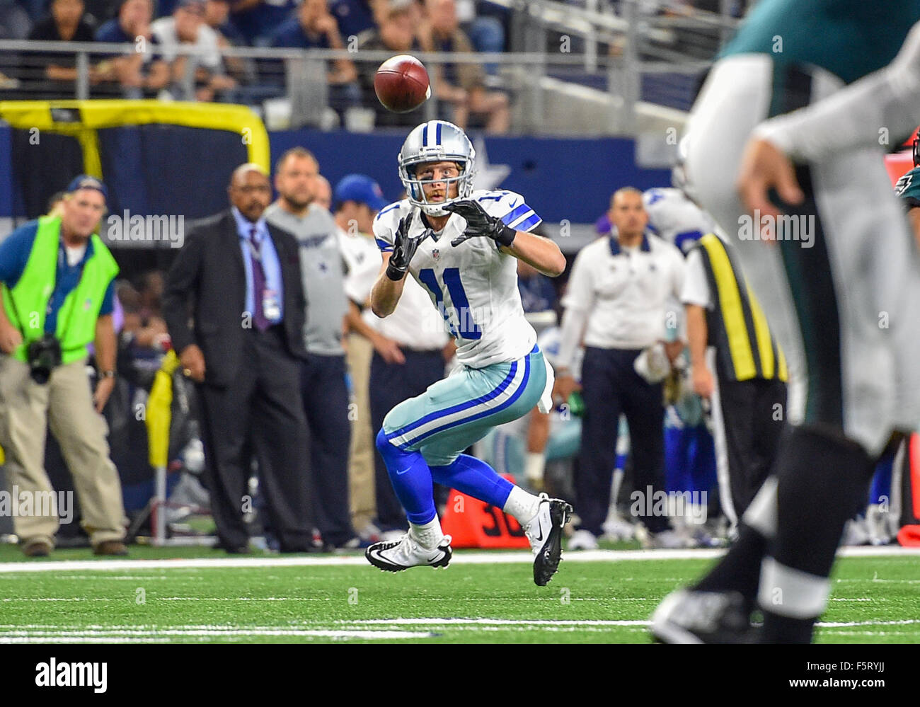 November 08th, 2015:.Dallas Cowboys wide receiver Cole Beasley (11 ...