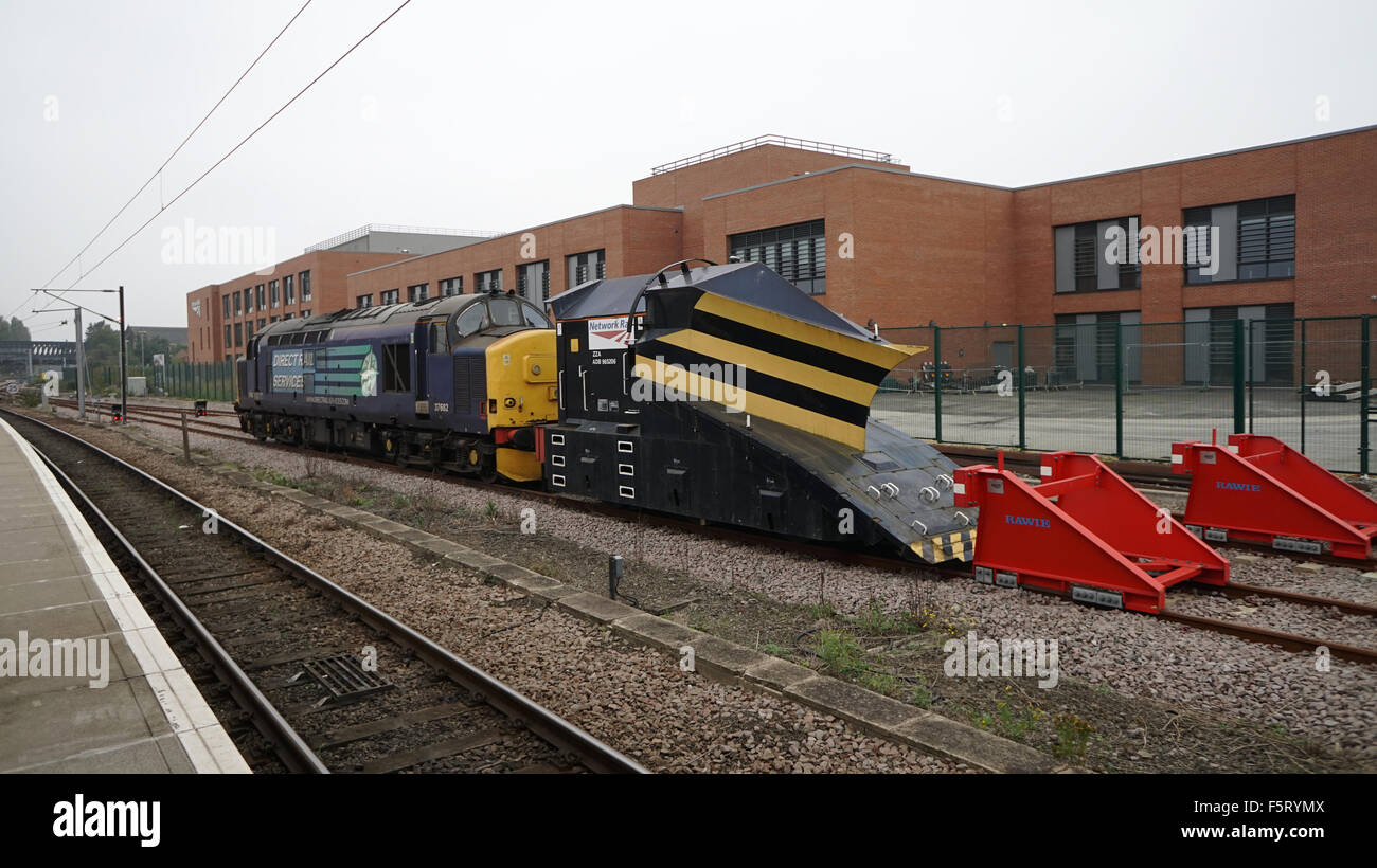 Snowplough locomotive hi-res stock photography and images - Alamy
