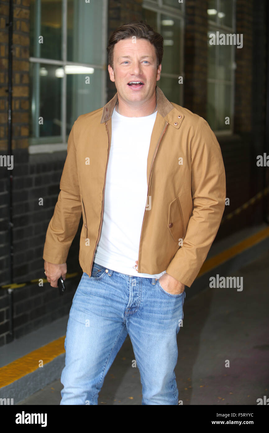 Jamie oliver outside itv studios featuring hi-res stock photography and ...