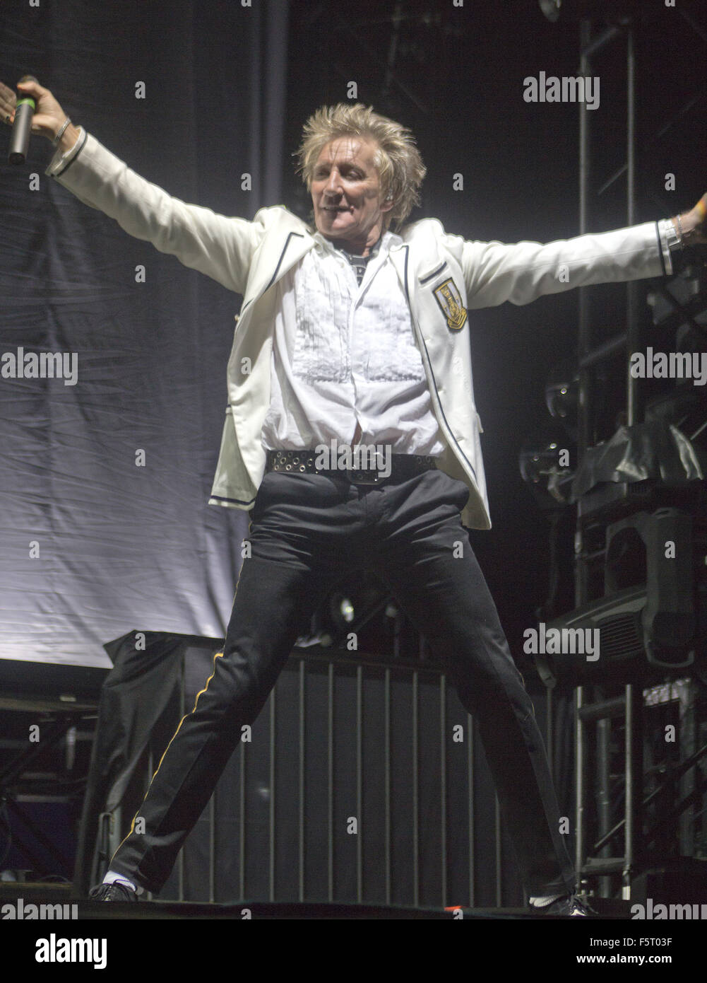 The Faces reunion concert held at Hurtwood Park Polo Club Featuring ...