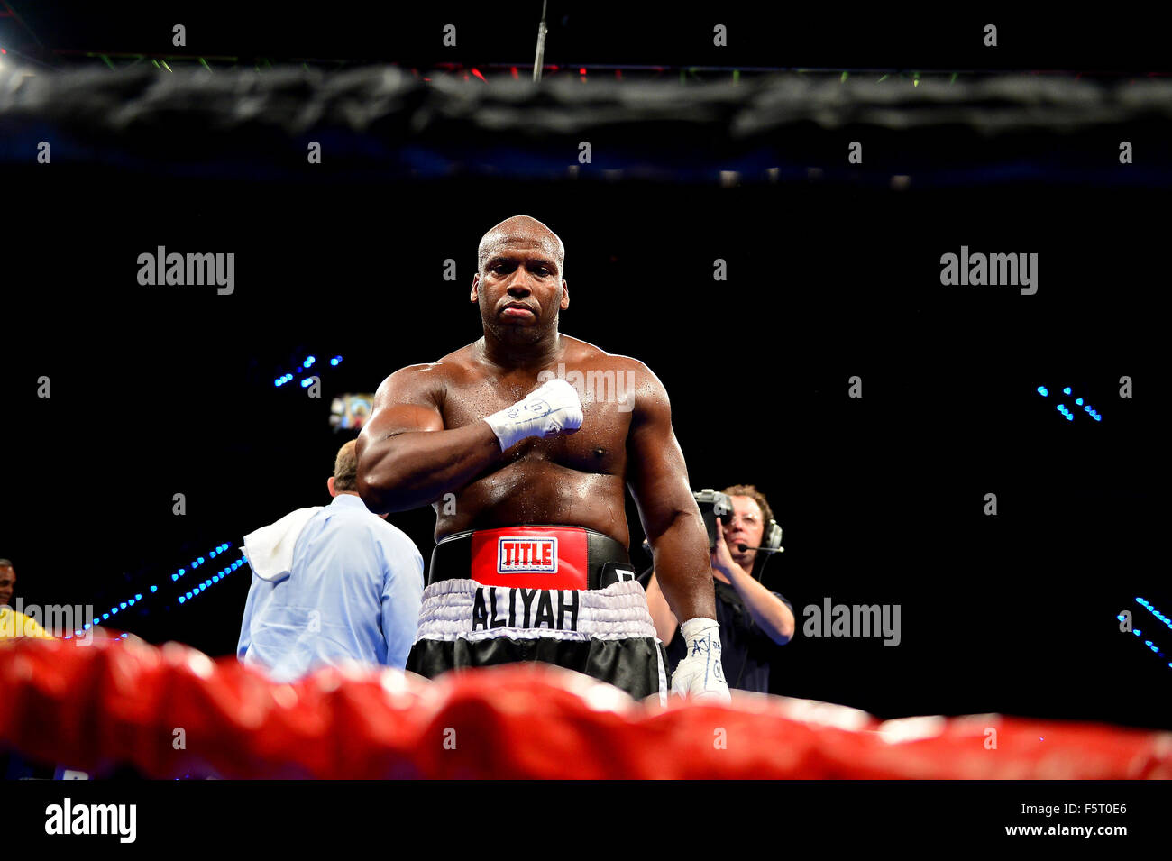 fight during the World Heavyweight Champions Fight Night at Hard Rock ...