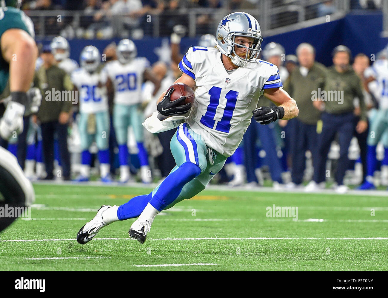 November 08th, 2015:.Dallas Cowboys wide receiver Cole Beasley (11 ...