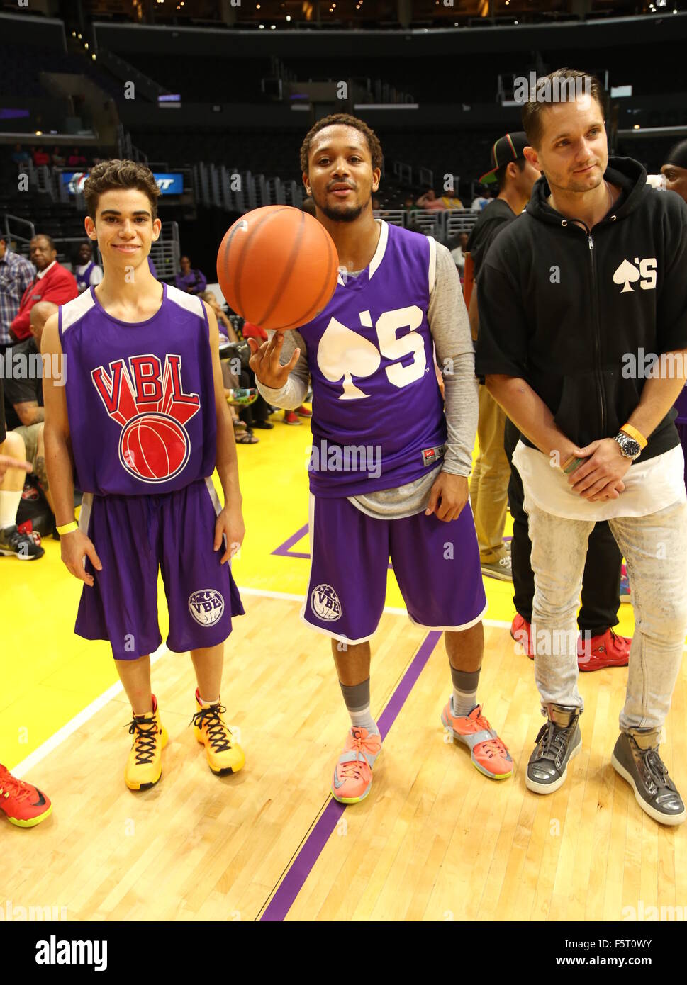 Cameron Boyce Playing Basketball