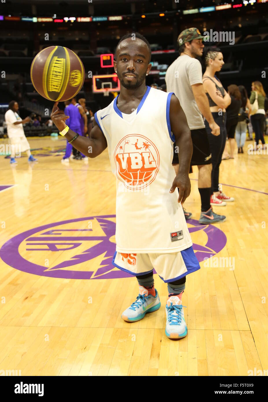 2015 Ball for a Cause at the Staples Center Featuring: Mani Love Where ...