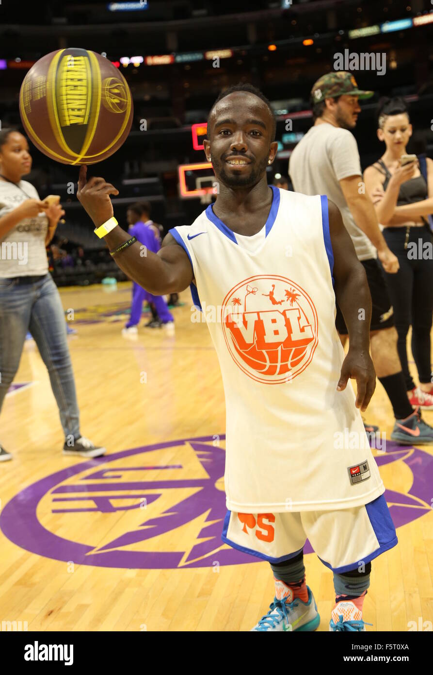 2015 Ball for a Cause at the Staples Center Featuring: Mani Love Where ...