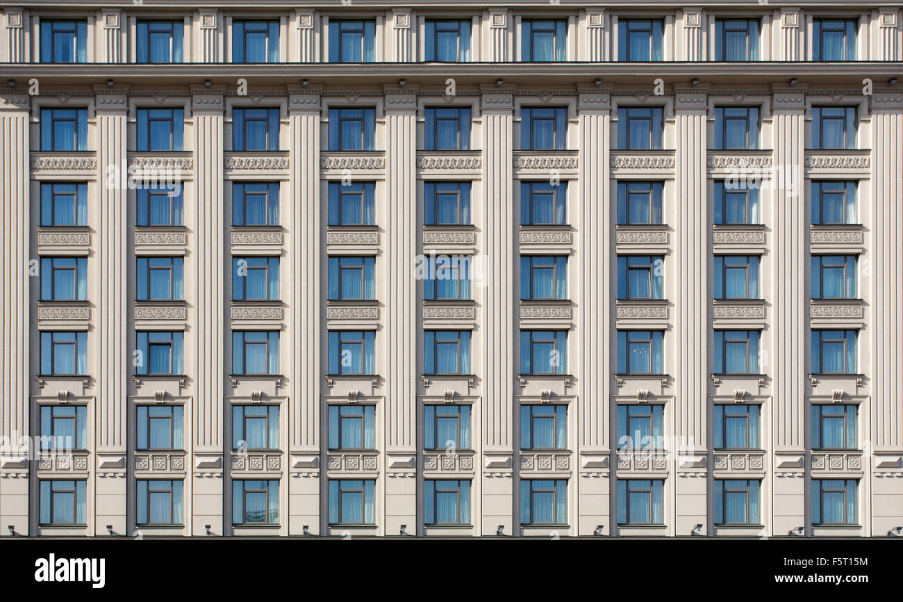 Facade of expensive hotel building. Background or texture Stock Photo ...