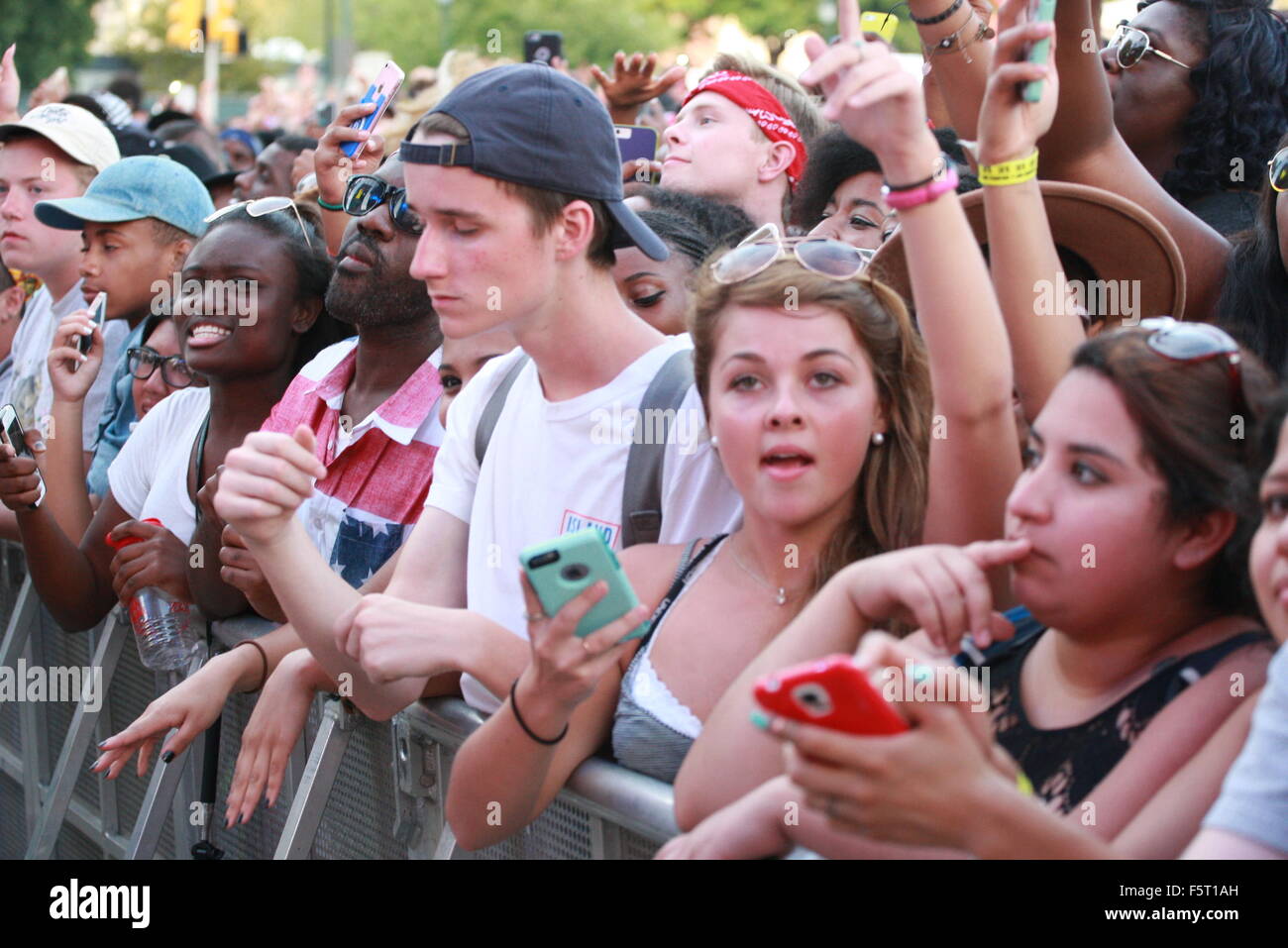 Rapper Meek Mill performed live at the Made In America Concert in ...