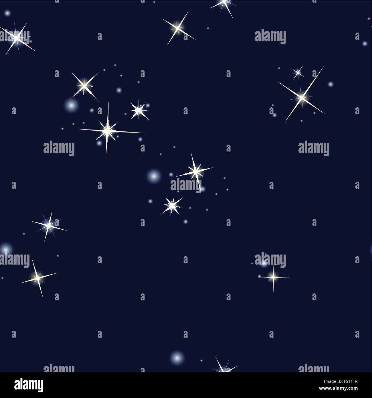 Starry sky seamless pattern Stock Vector Image & Art - Alamy