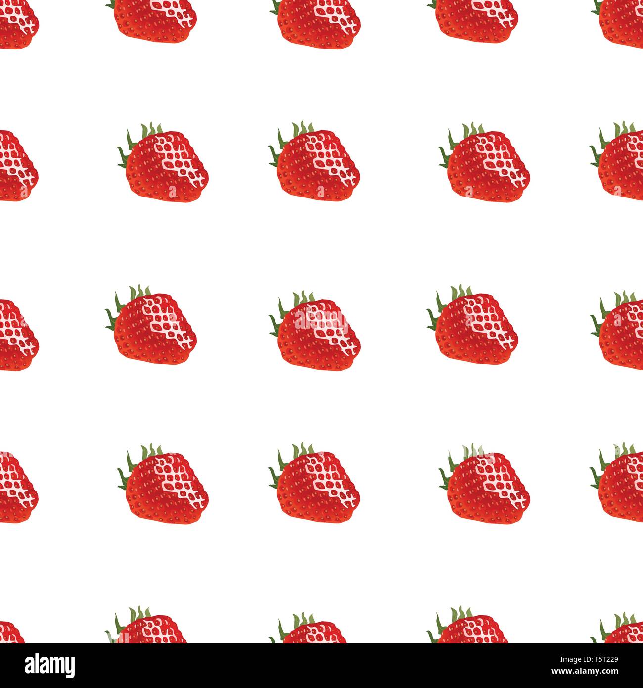 Seamless pattern with strawberry Stock Vector Image & Art - Alamy