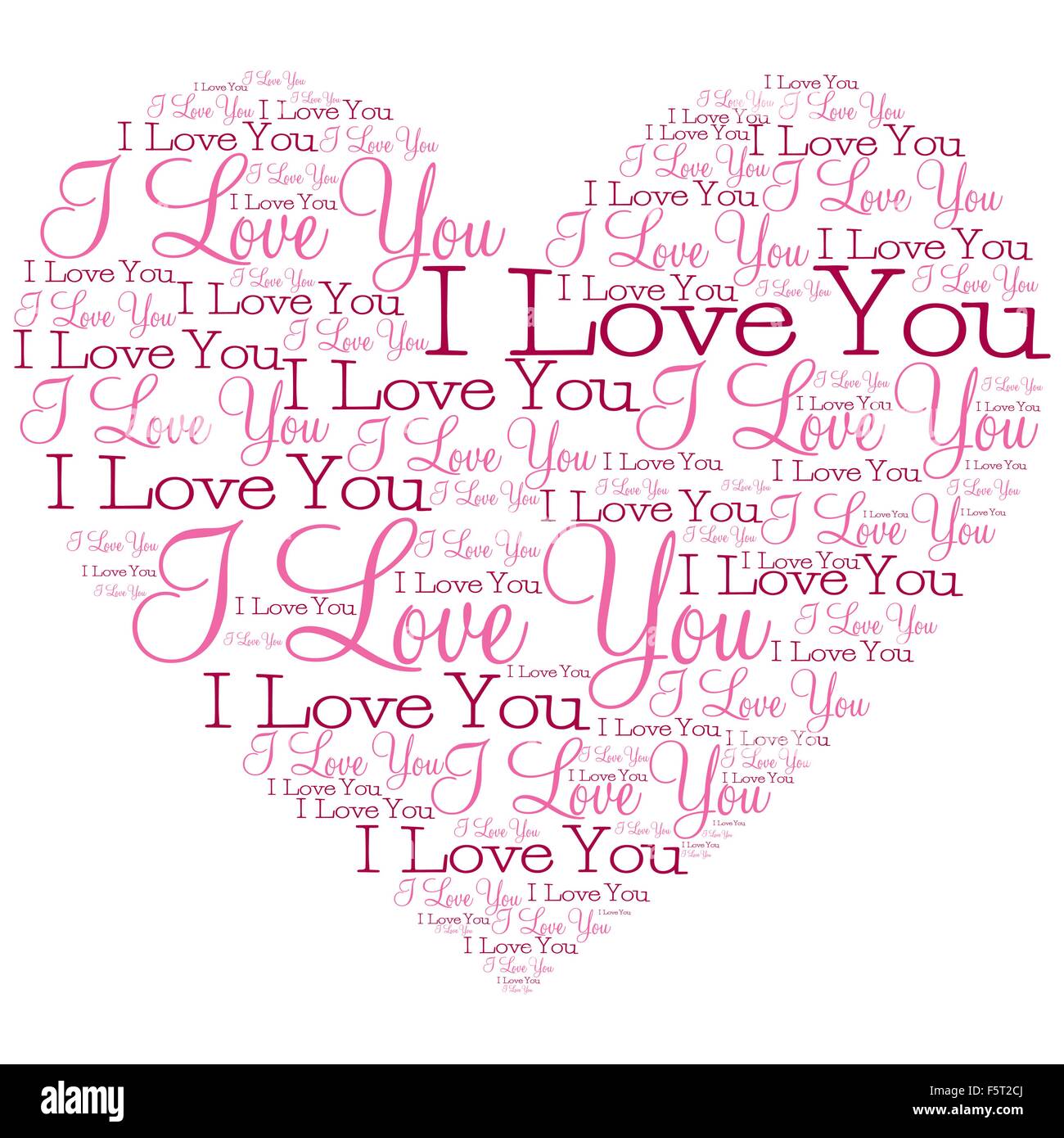 Heart made of words in vector format Stock Vector Image & Art - Alamy