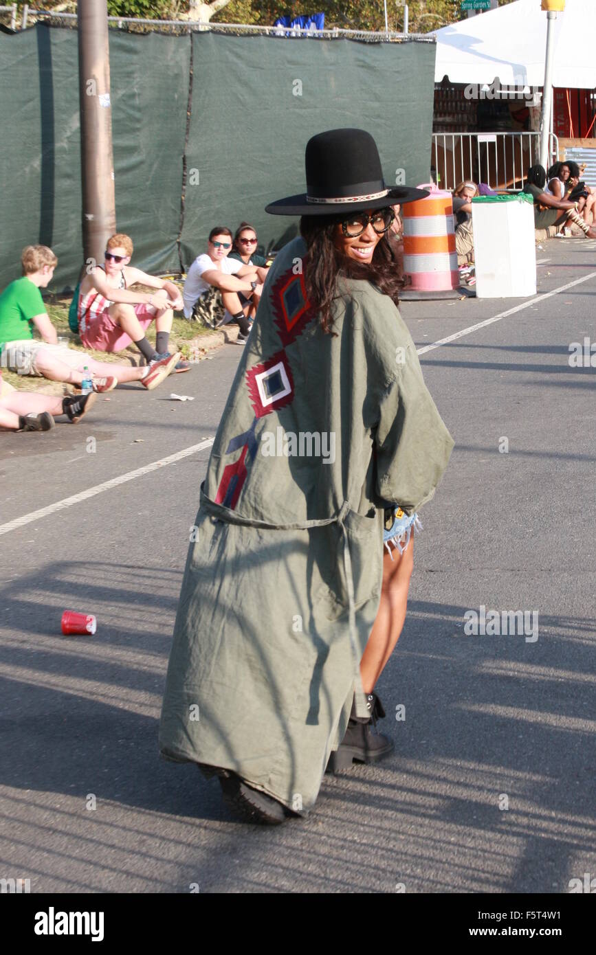 Stylist June Ambrose at Made In America - Day 1 Featuring: June Ambrose ...